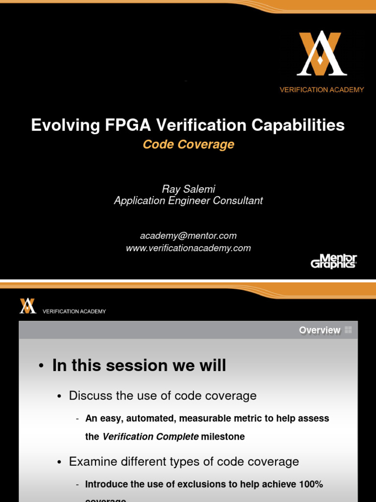 Module Fpga Verification Session2 Code Coverage Rsalemi Pdf