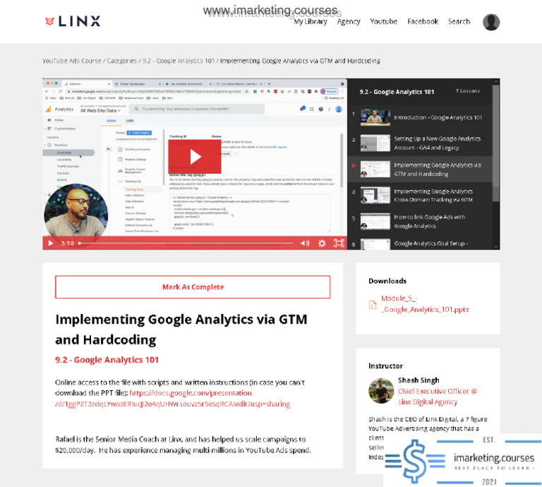 Google Analytics 101 Guide | PDF | Analytics | You Tube
