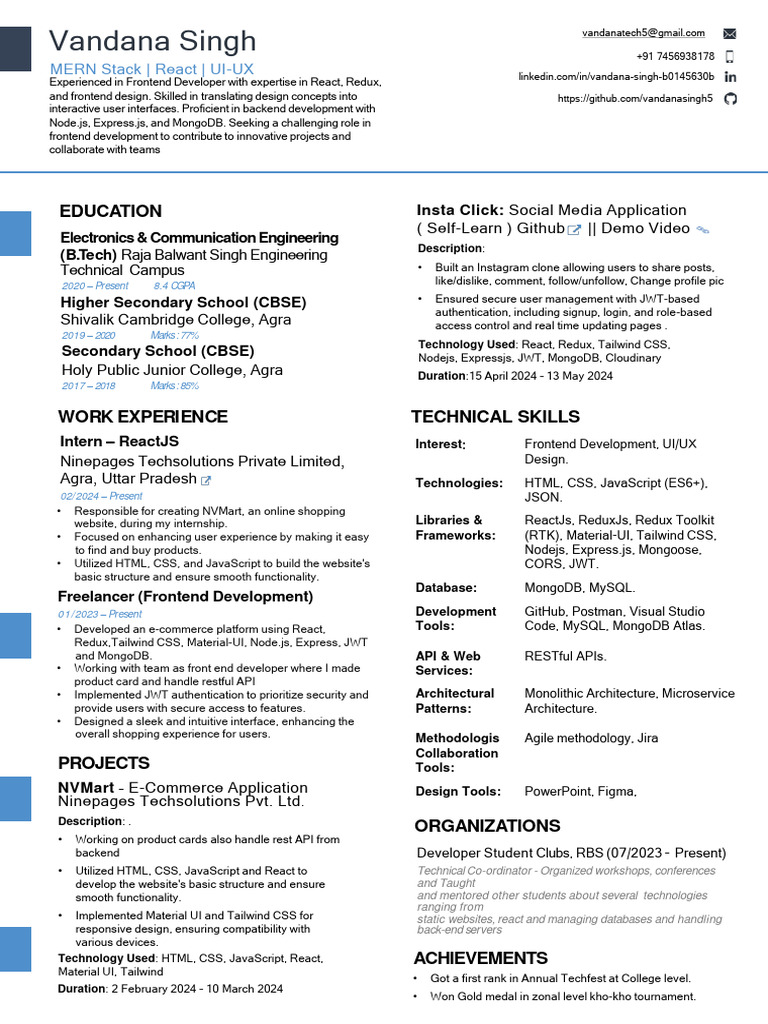 Vandana CV | PDF | Java Script | Computing