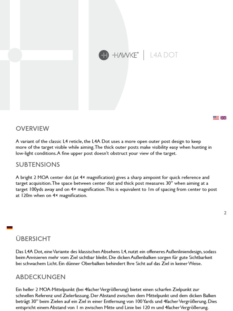 L4A Dot Reticle Booklet | PDF