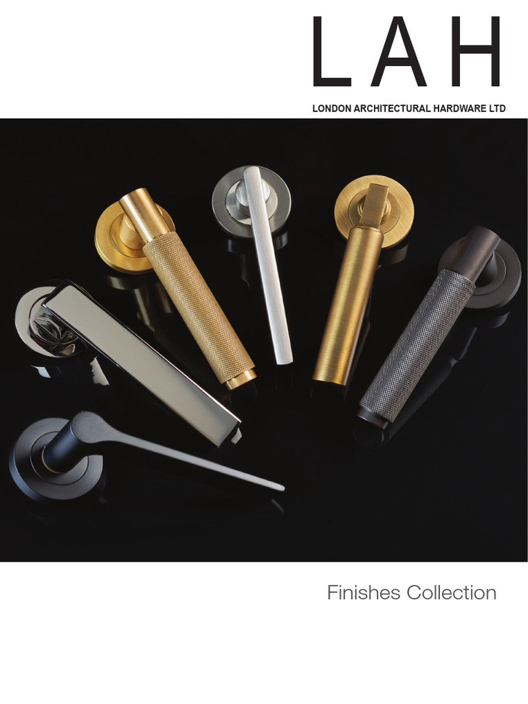 LAH Finishes Collection | PDF | Metals | Transition Metals