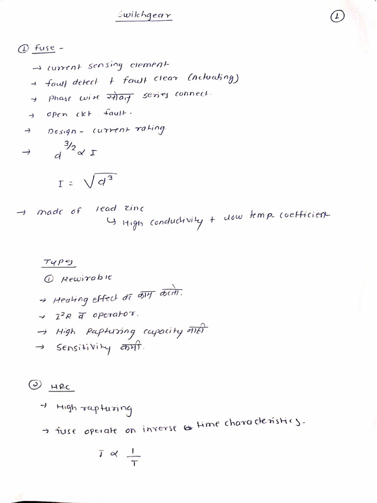 Switchgear And Protection Pdf