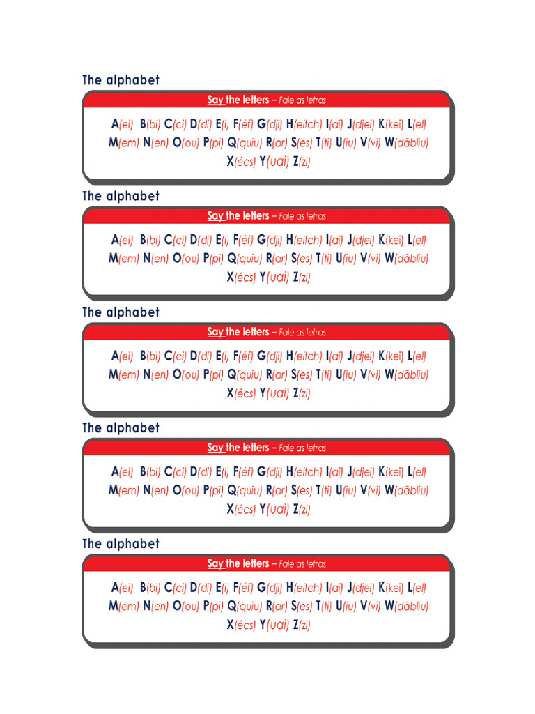Alphabet | PDF