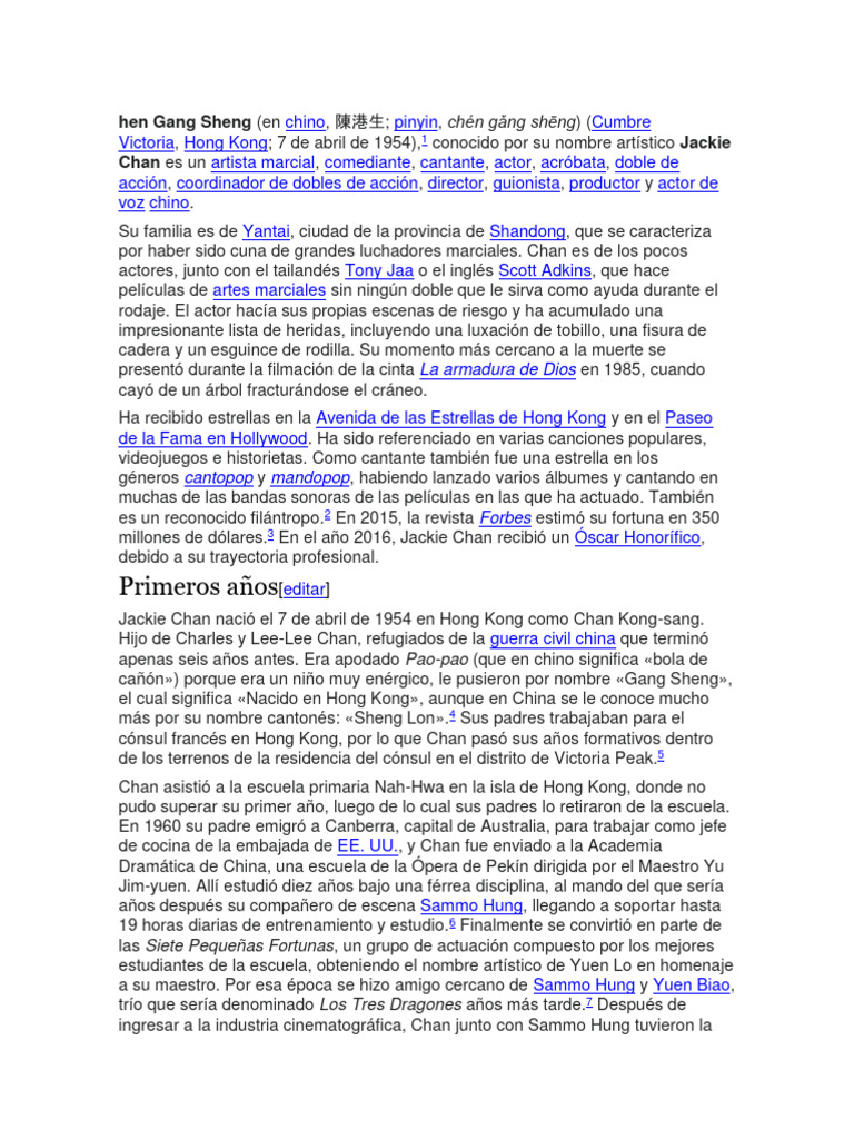 hen Gang Sheng Jackie cham | PDF