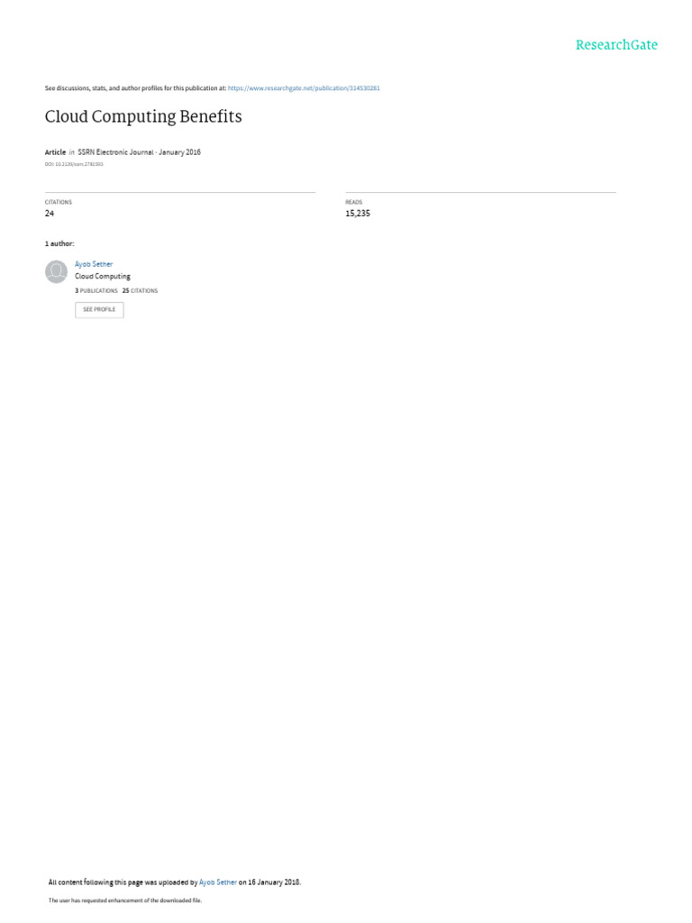 CloudComputing Ver 3 | PDF | Cloud Computing | Software As A Service