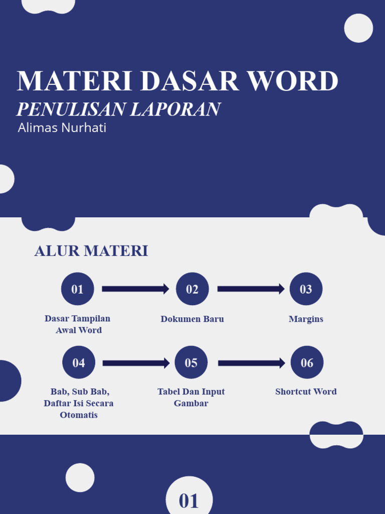 Panduan Dasar Penulisan Laporan Word | PDF
