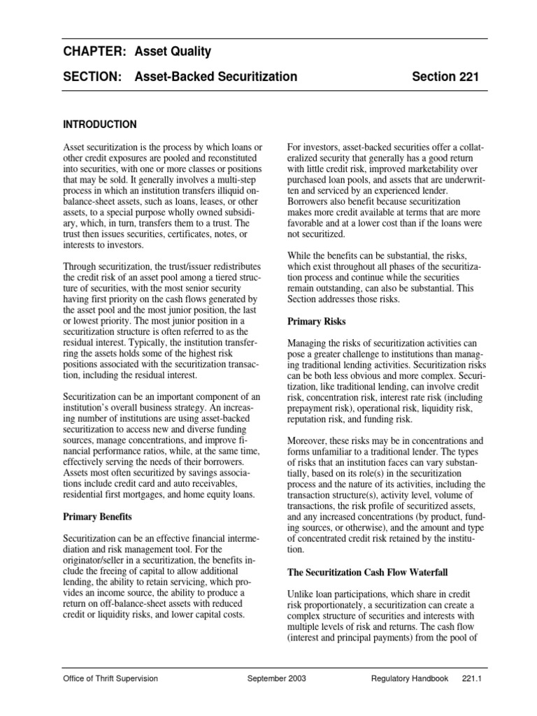 Structure Finance | Download Free PDF | Securitization | Asset Backed ...