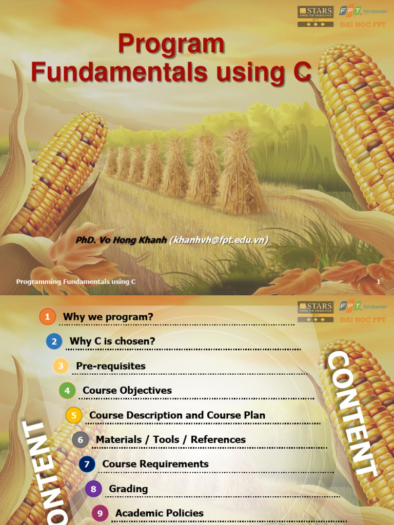 Slot01 Intro InstallingTool FirstProgram | PDF | Computer Programming | Computer Program
