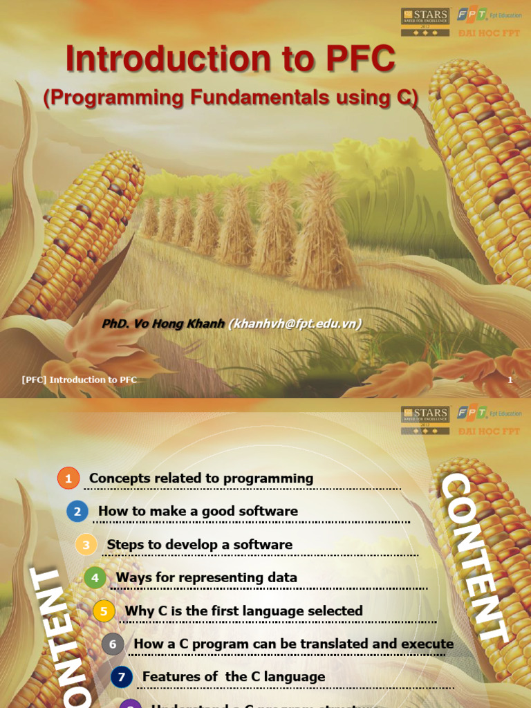 Slot02-Introduction To PFC | PDF | Computer Data Storage | Assembly Language