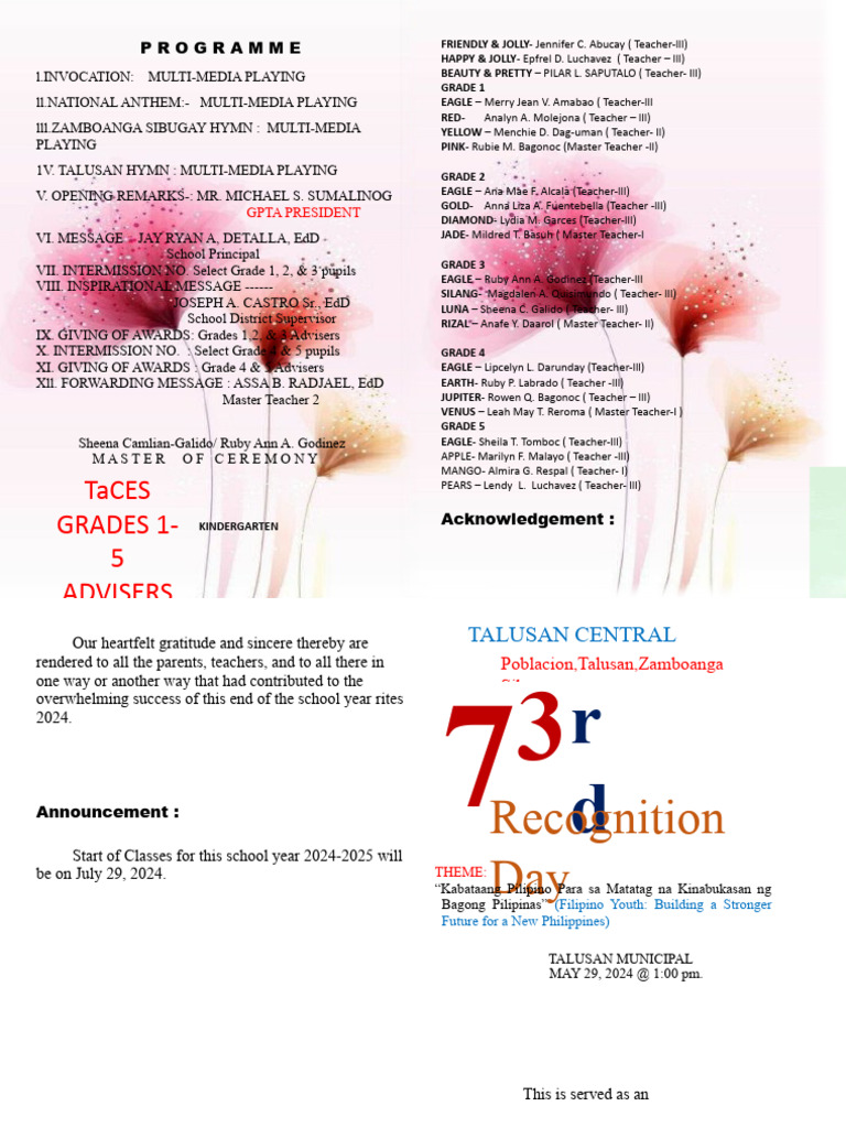 PROGRAM-recognitio-2024 | PDF