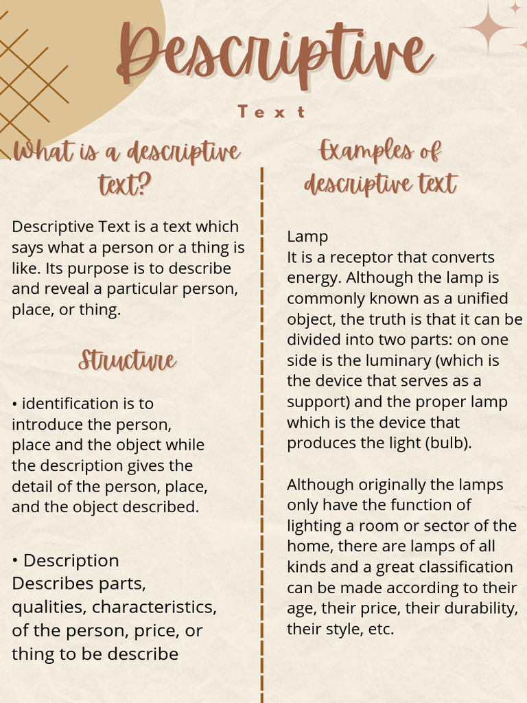 Descriptive Text | PDF