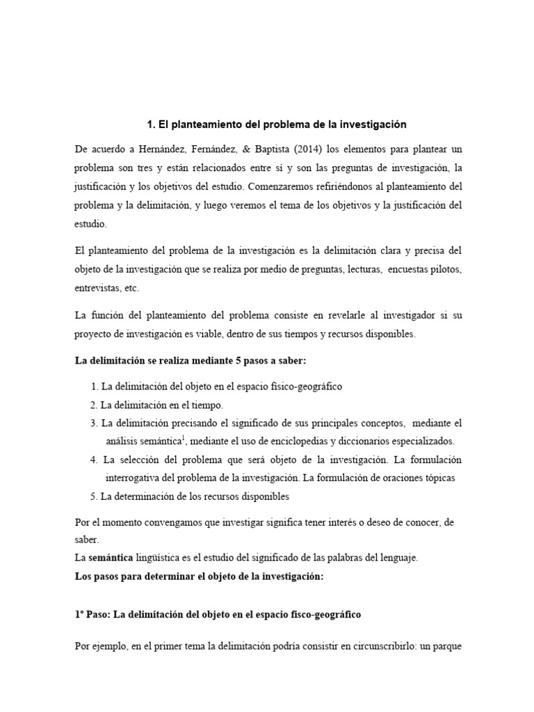 Seminario de Investigacion Plantamiento Del Problema | PDF | Enseñando | Aprendizaje
