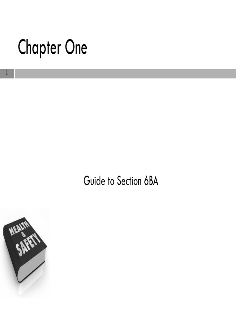 Chapter 1 - Guide To Section 6BA (2017) | PDF | Justice | Crime & Violence