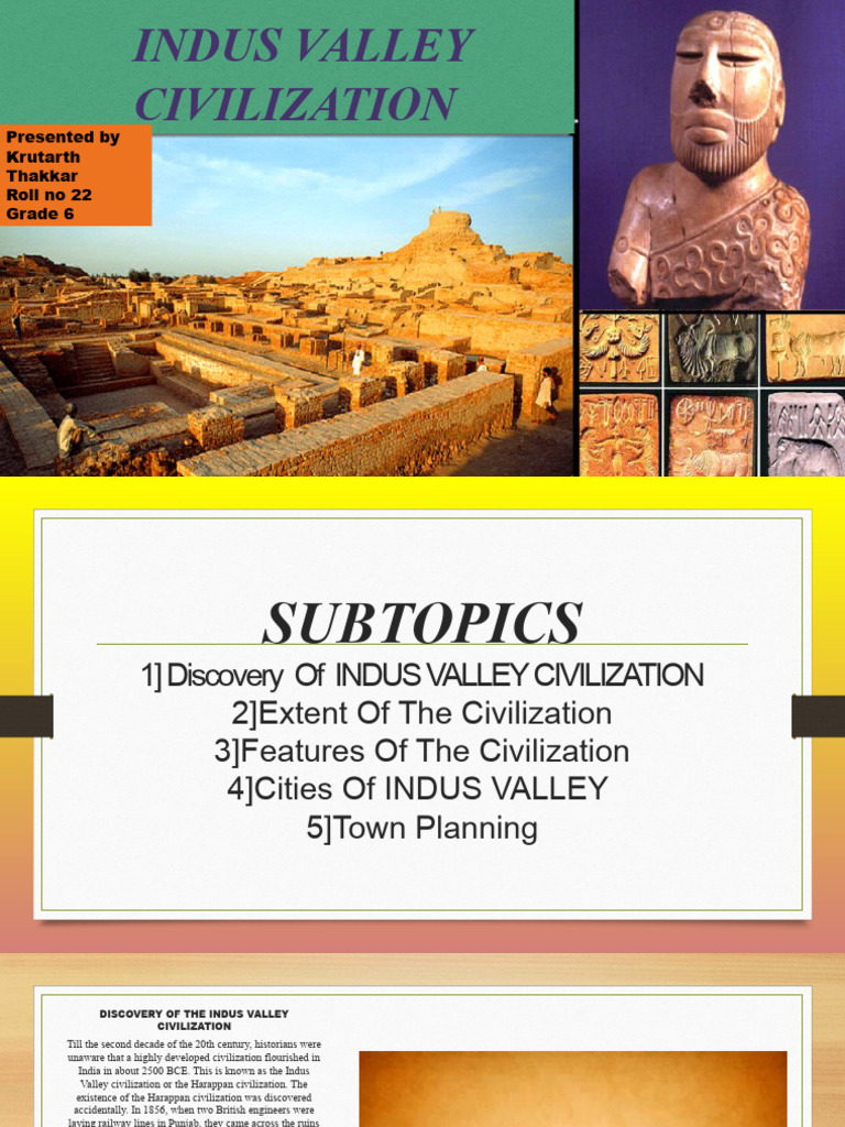 Indus Valley Civilization Overview | PDF | Indus River | Archaeology