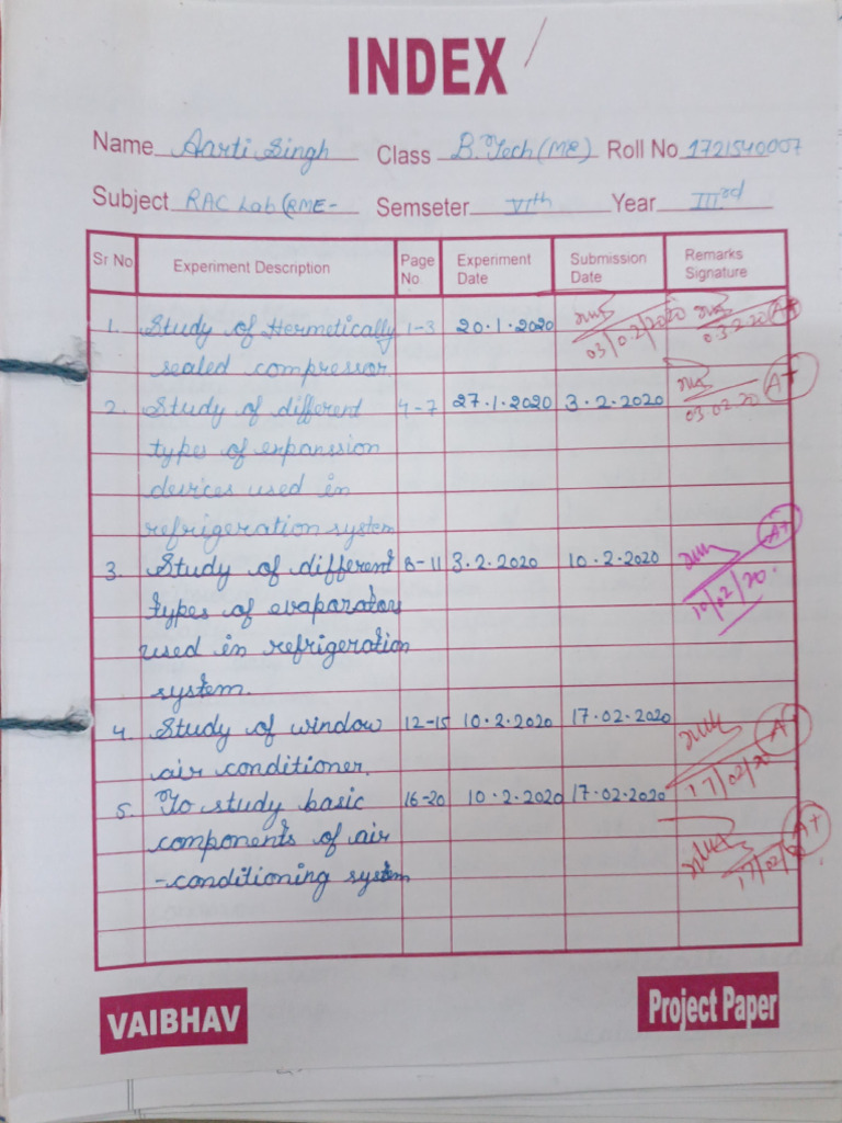 Rac File Experiment | PDF