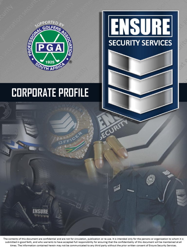 Corporate Security Company Profile | PDF | Computer Security | Security