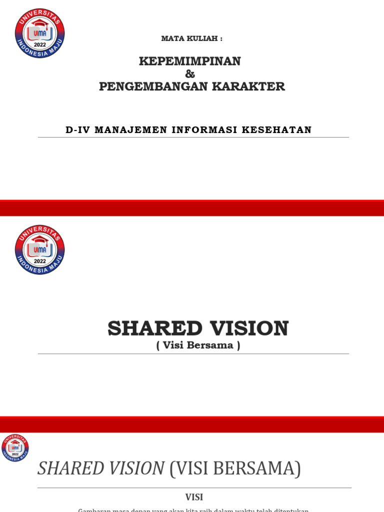 SHARED VISION | PDF