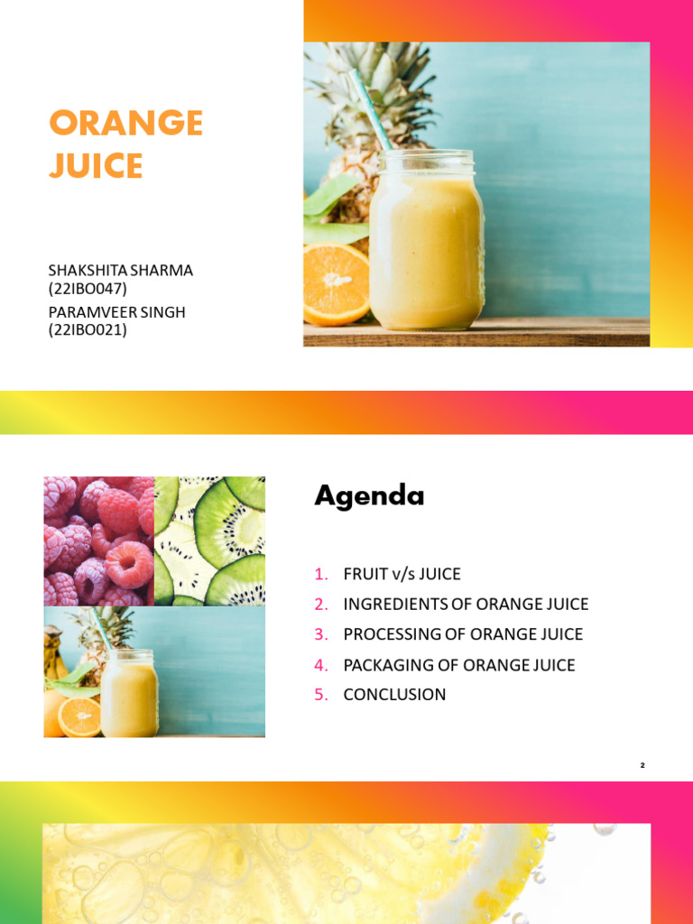 Orange Juice | PDF | Juice | Diet & Nutrition