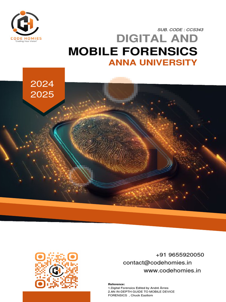 Digital Forensics Overview for CCS343 | PDF | Digital Forensics | Forensic Science