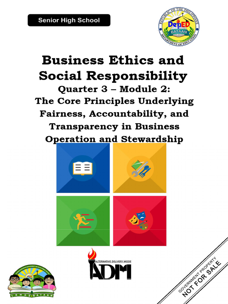 Abm 12 - Buss Ethics 2ND Semester Midterm Module 2 (Bataan Div) | PDF | Employment | Accountability