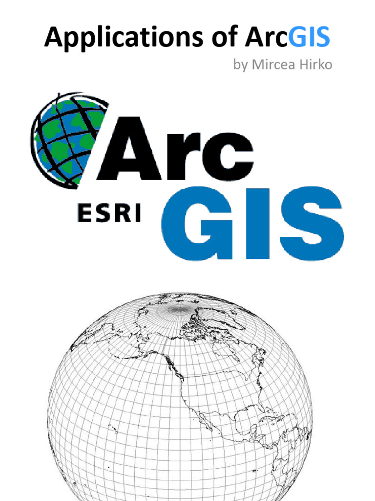 Applications of Arcgis | PDF | Arc Gis | Esri