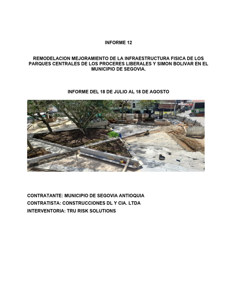 Informe # 12 Sst Word | Descargar gratis PDF | Factores humanos y ergonomía | ruido