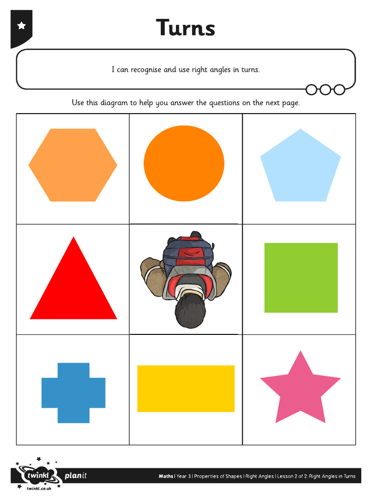 Activity Sheet Turns Mrs Marsh | PDF