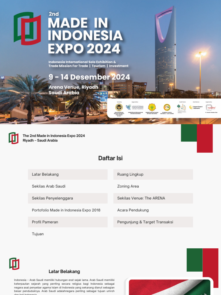 The 2nd Made in Indonesia Expo, Deck | PDF