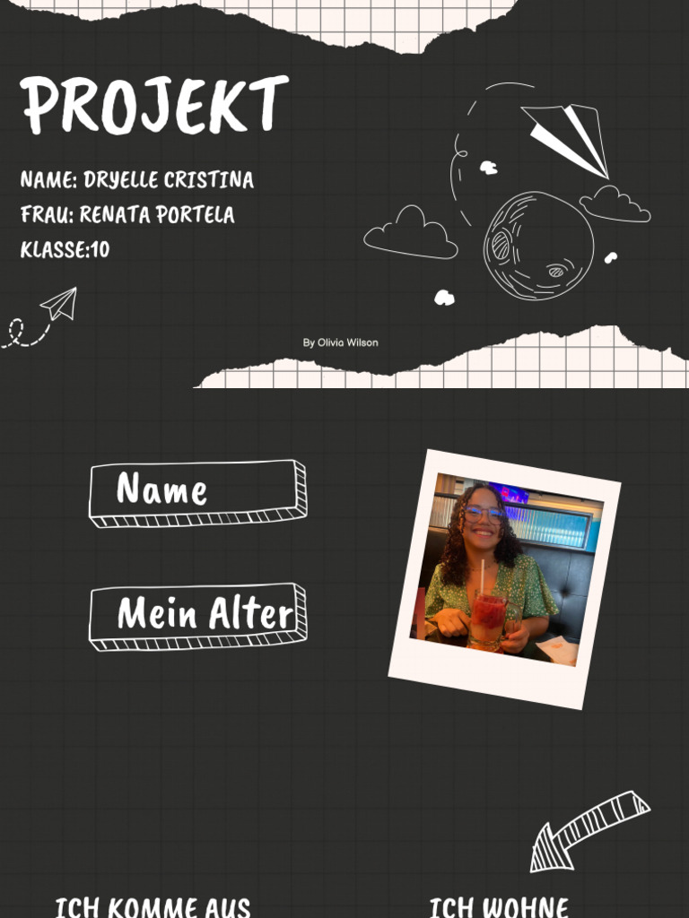 White Black Scribbles Doodles Animated Project Introduction ...