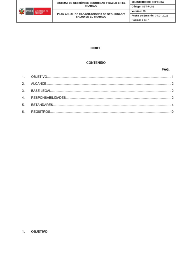 Plan Anual CSST 2022 | PDF | Ministerio (Departamento de Gobierno) | Gobierno