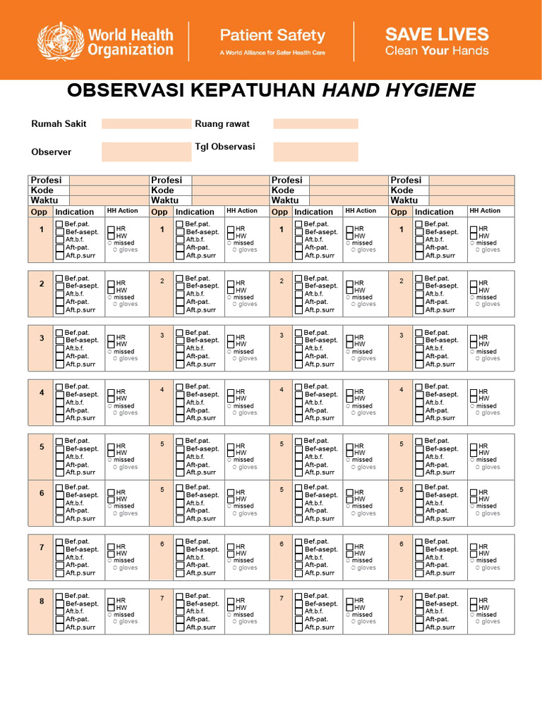 Formulir Audit Hh Pdf