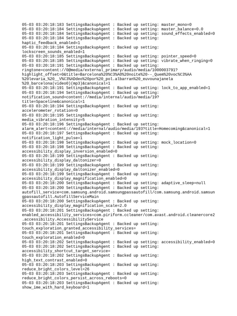 settingsprovider | PDF