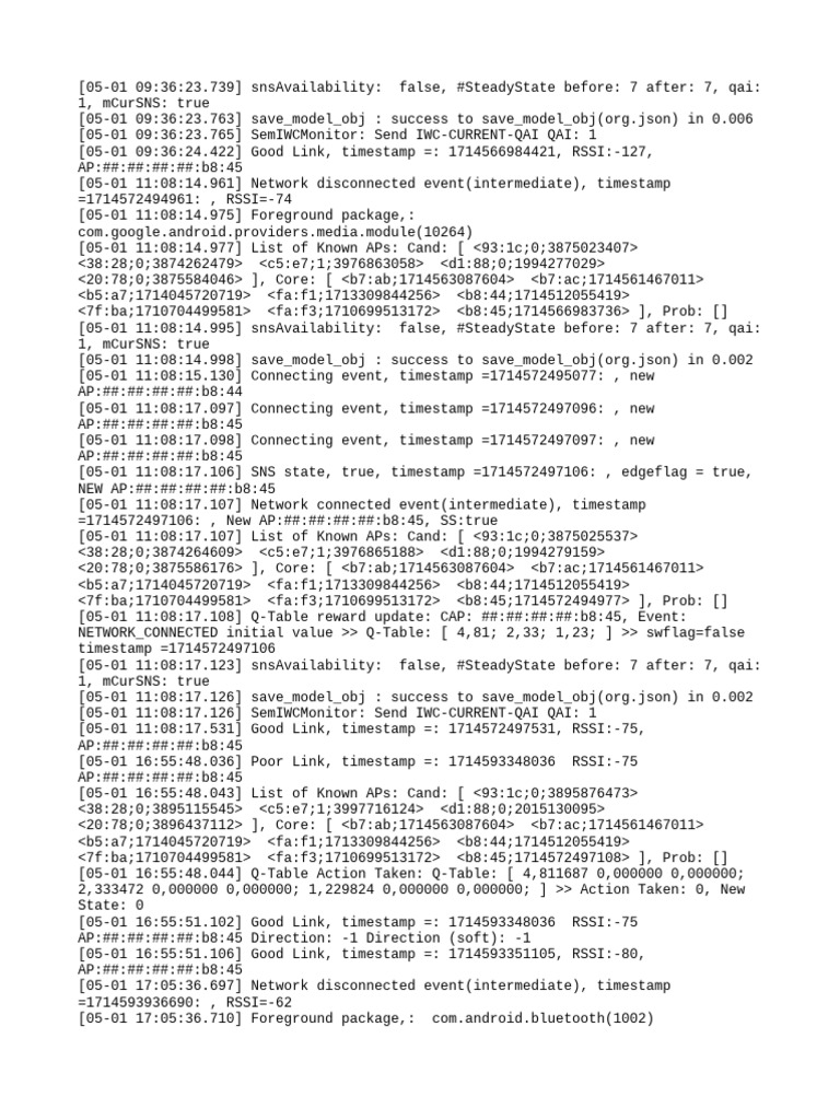 Network Connection Events Log | PDF | Computer Standards | Computer ...