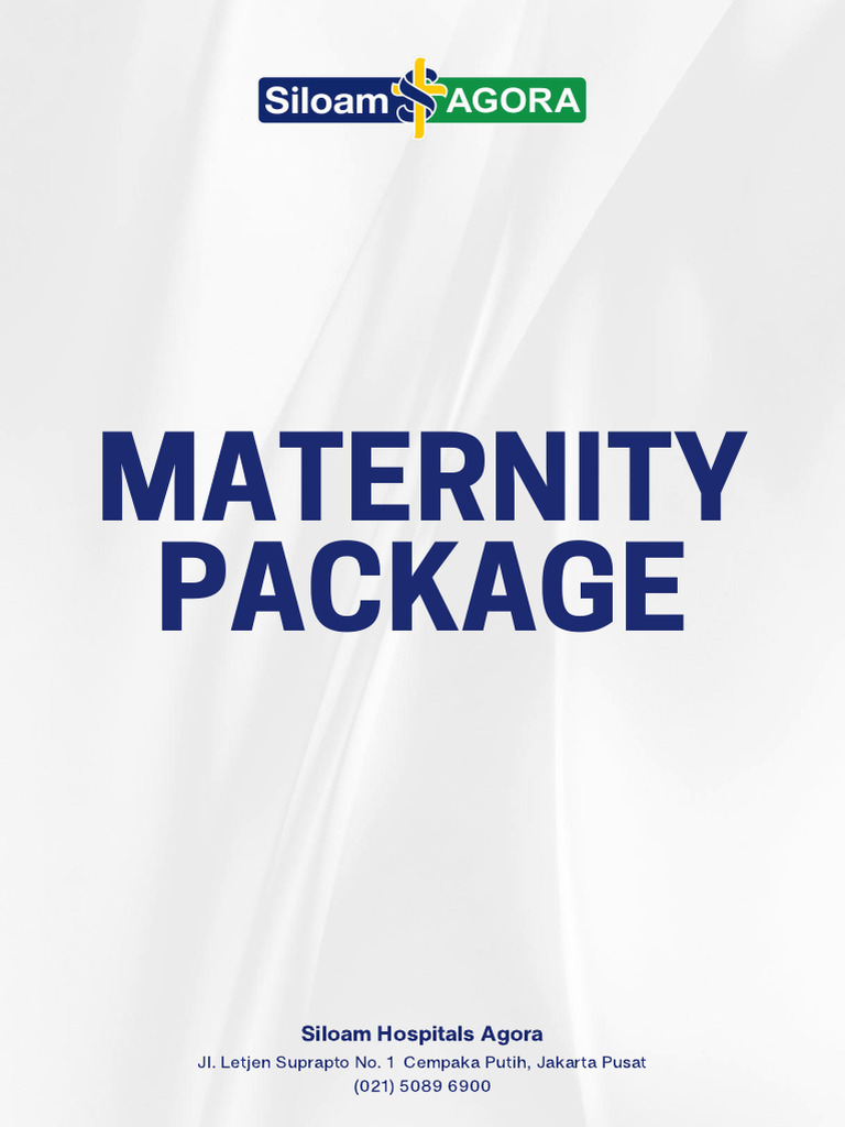 Maternity Package Siloam Hospitals Agora 2024 | PDF