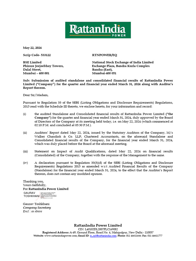 Out Come RPL 22052024 | PDF | Expense | Audit