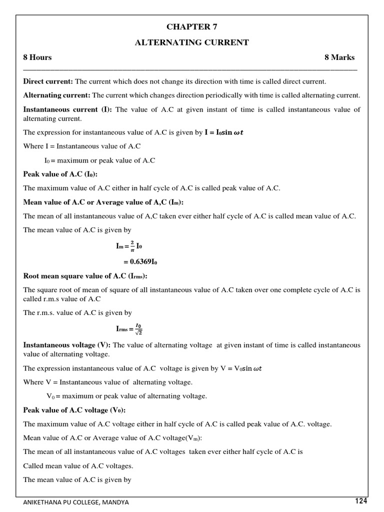 7 Ac | PDF | Electrical Impedance | Transformer