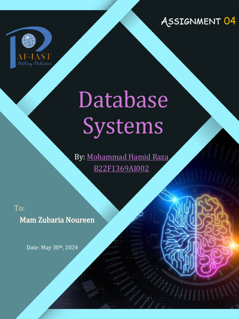 DBS A4 Hamid B22F1369AI002 AI-BLUE | PDF | Databases | Data