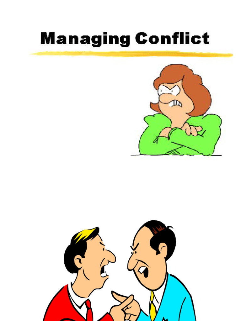 Understanding Conflict Dynamics and Management | PDF | Body Language ...