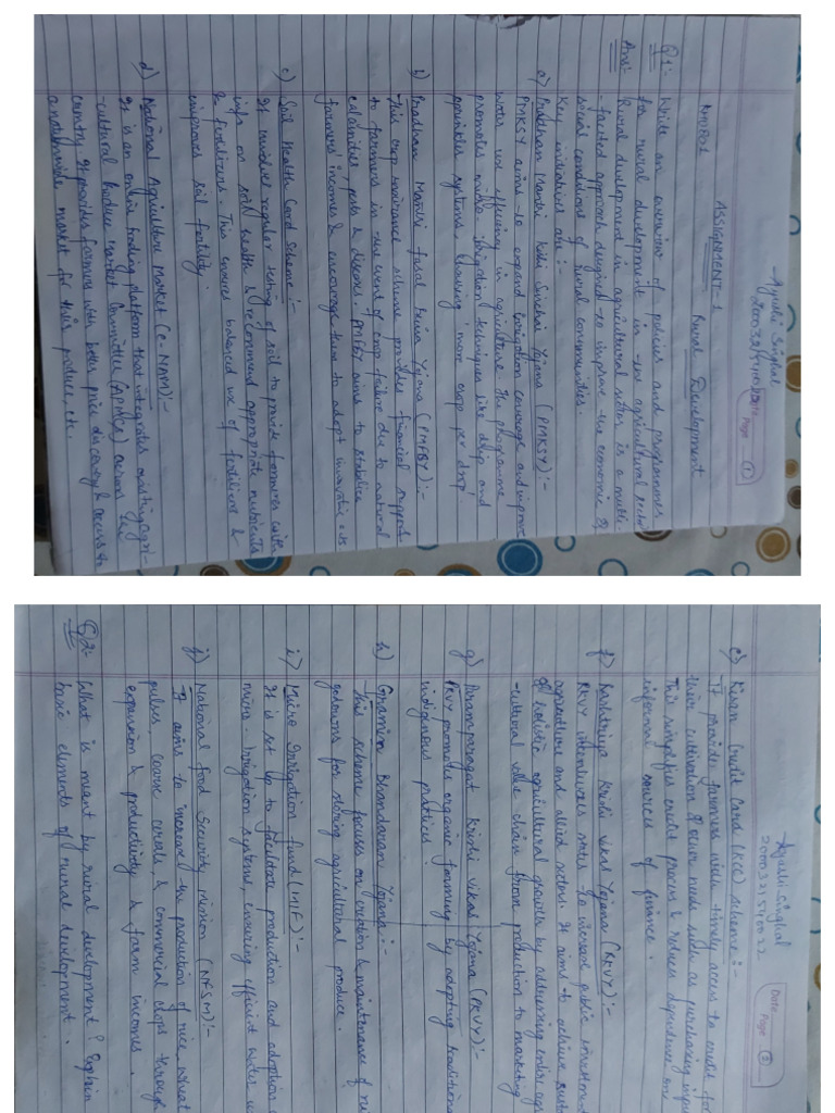 Ayushi Singhal Assignment 1 RD | PDF