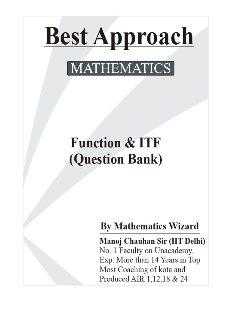 QB of Calculus 1 | PDF | Function (Mathematics) | Trigonometric Functions