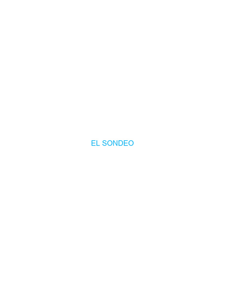 El Sondeo | PDF | Perforación