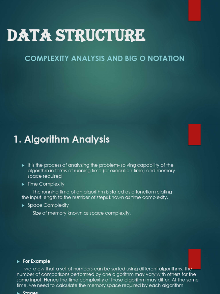 Complexity Analysis and Big O Notation | PDF | Time Complexity | Computing