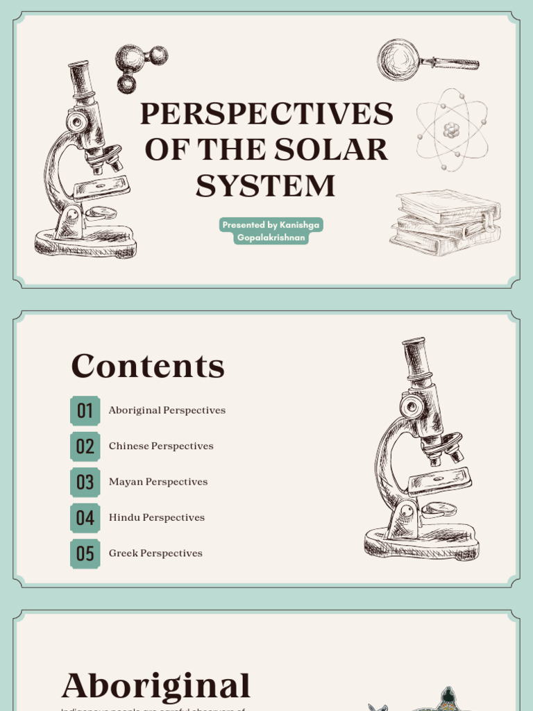 Cream and Green Illustrative Science Project Presentation | PDF ...