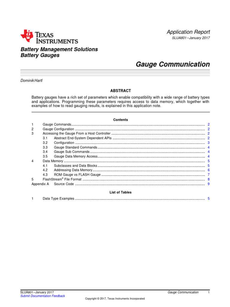 Slua 801 | PDF | Pointer (Computer Programming) | Computer Data Storage