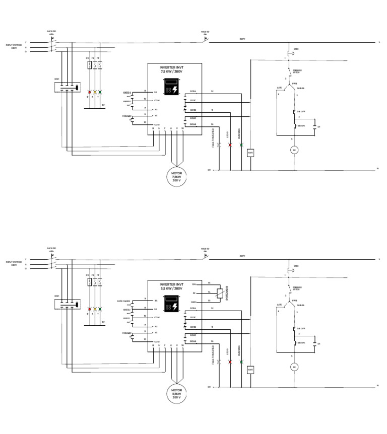 Wiring Inverter Invt 5,5KW (New) - 20231125 - 114414 - 0000 | PDF ...