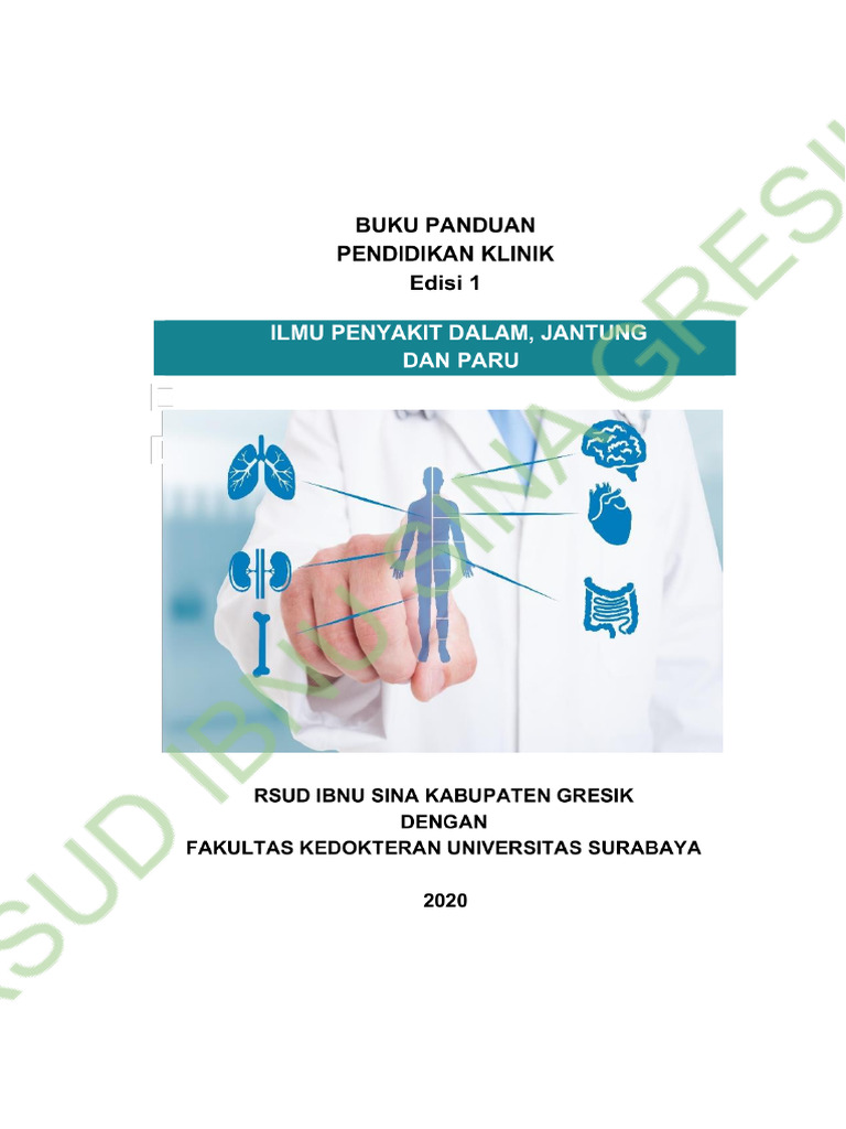 Buku Panduan KSM Penyakit Dalam, Jantung, Paruu-Paru | PDF