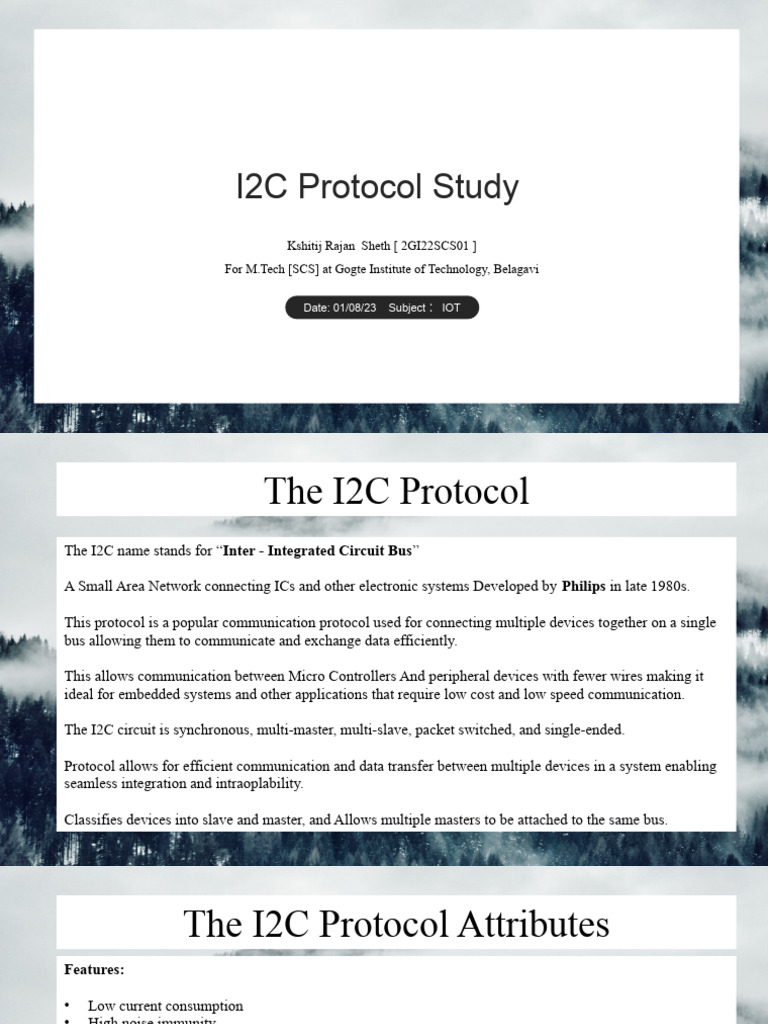 Iot I2c | PDF | Microcontroller | Computer Engineering