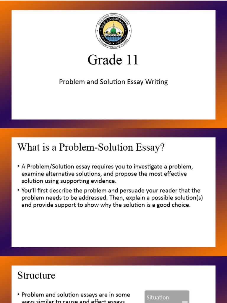 Grade 11 Problem and Solution Writing 1 | PDF | Essays | Flood