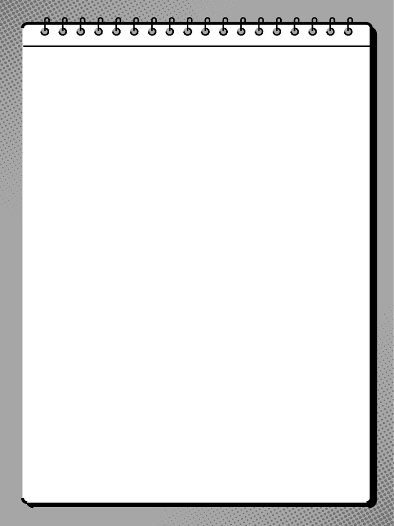 Black and White Simple Portfolio Cover Page | PDF