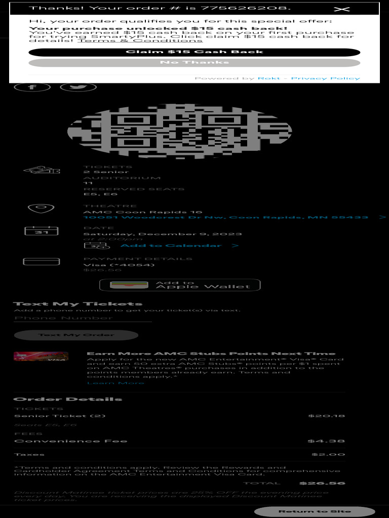 Ticket Confirmation | PDF